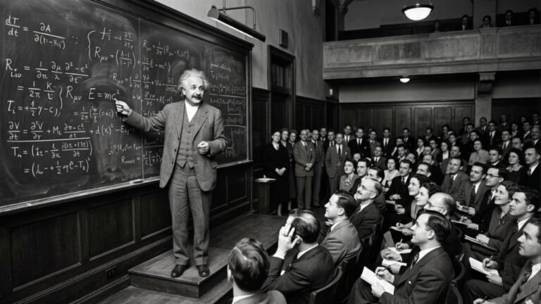 Charlie Chaplin, ao comentar a popularidade e a inteligência de Albert ...