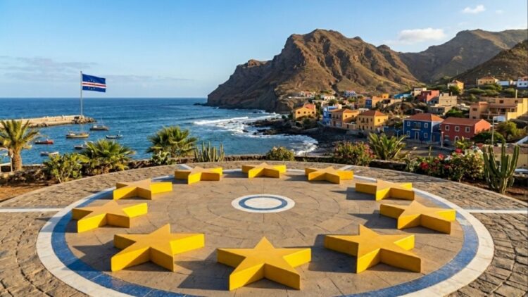 Por que a bandeira de Cabo Verde possui um círculo de dez estrelas ...