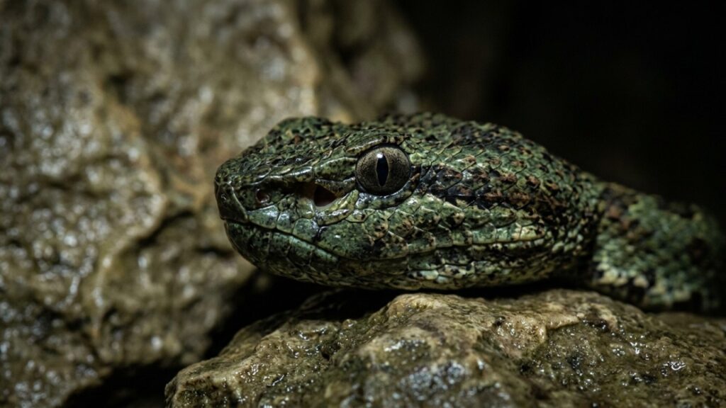 Uma víbora verde-azulada e muito venenosa está entre 11 novas espécies ...
